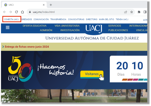 Trámites de gestión escolar UACJ