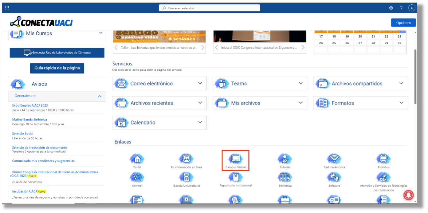 Trámites de gestión escolar UACJ