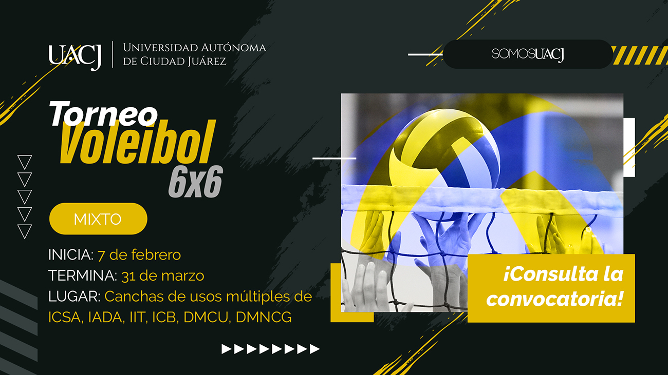 Torneo voleibol mixto UACJ